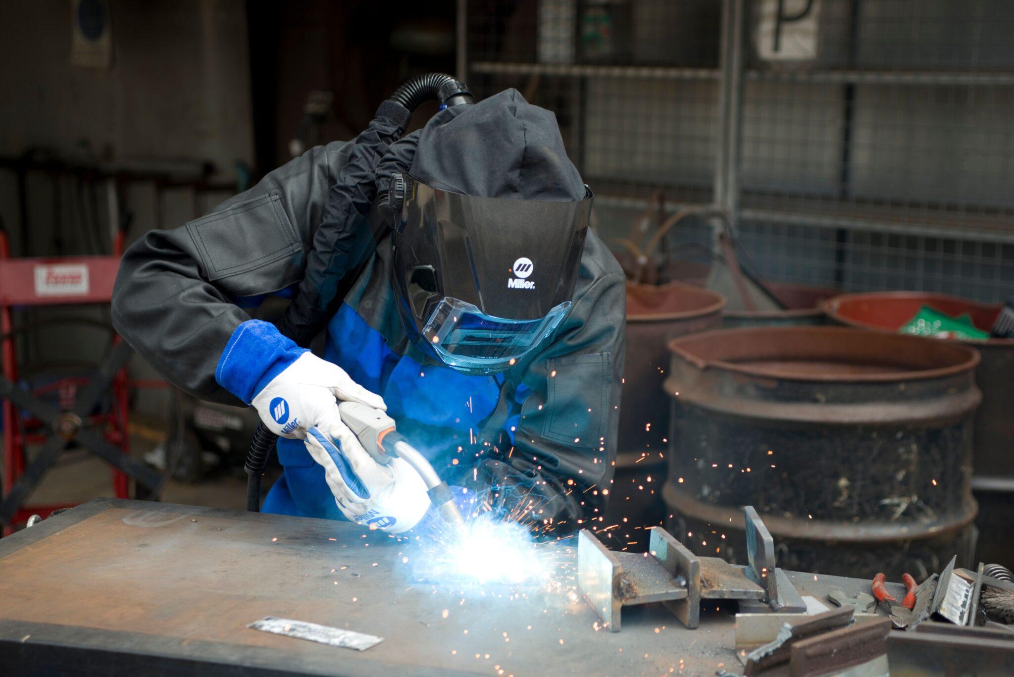 Miller Vortex HDV provides next level of welding respiratory protection ...
